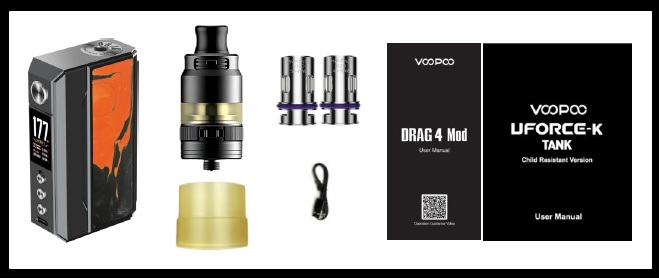 VOOPOO DRAG 4 KIT – Waters Edge Vape